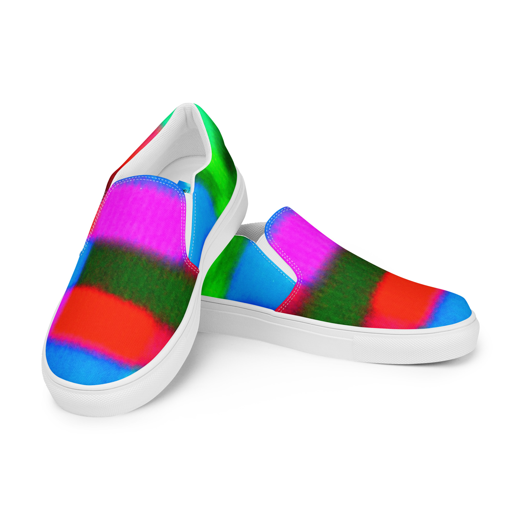 Men's Slip-On Canvas Shoes Color Technique by Randoma Lux - Randoma Lux